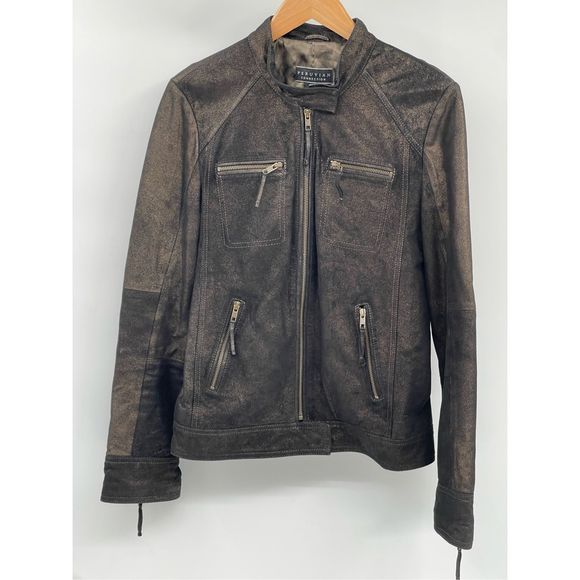 Peruvian Connection | Jackets & Coats | Peruvian Connection Black Brown ...